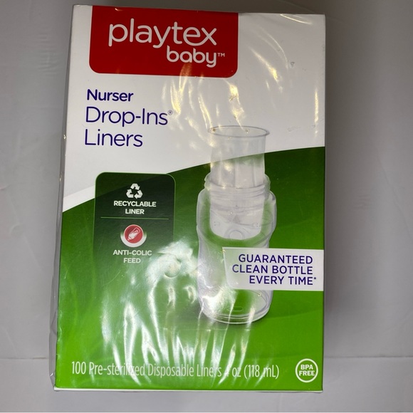 Playtex | Other | Brand New Sealed Playtex Nurser Drop Ins Liners 0 ...